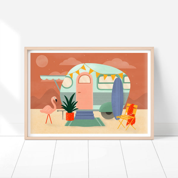 Caravan | Fine Art Print – Milkbar Studio